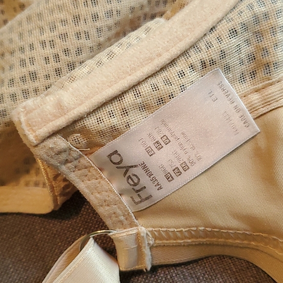 Freya | Intimates & Sleepwear | Freya Lace Sheer Unlined Underwire Bra ...